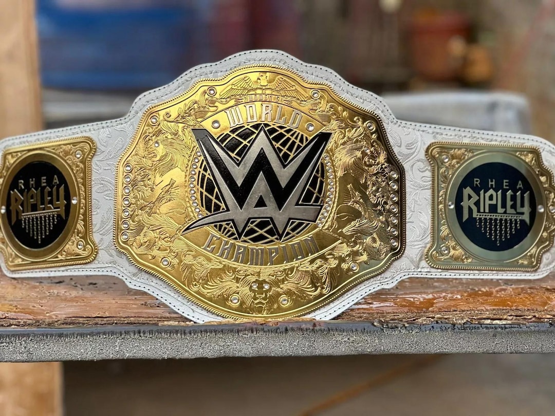 WWE Rhea Ripley Womens World Heavyweight Championship Belt Replica 2MM ...