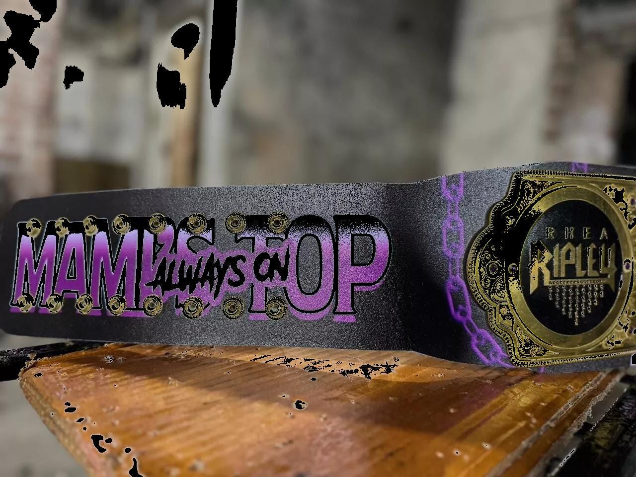 Rhea Ripley Signature Series Women Championship Belt Wrestling Replica ...