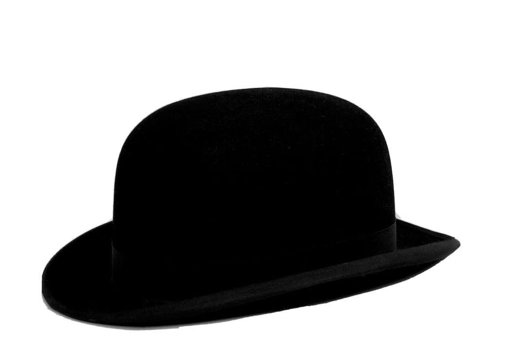 Vintage DUNN & CO London Bowler Hat Men's Rare "long Oval" Pure 70s ...
