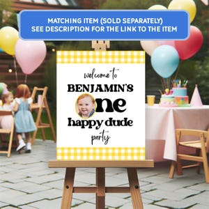 Printable One Happy Dude Juice Pouch Label, Editable One Happy Dude ...