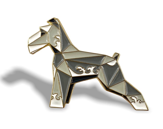 Schnauzer Enamel Pin,schnauzer Pin,schnauzer Gifts,dog Pin,dog Gift,dog ...