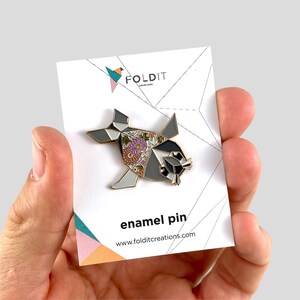 Origami Seal Enamel Pin,seal Enamel Pin,seal Pin,seal Gifts,canadian ...