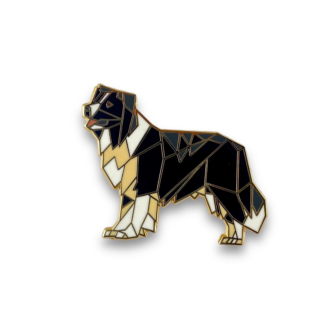 Border Collie Enamel Pin,border Collie Jewelry,dog Pin,dog Gift,dog ...