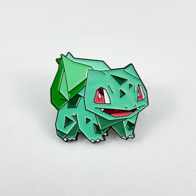Bulbasaur Pinbulbasaur Soft Enamel Pinpokemon Enamel - Etsy