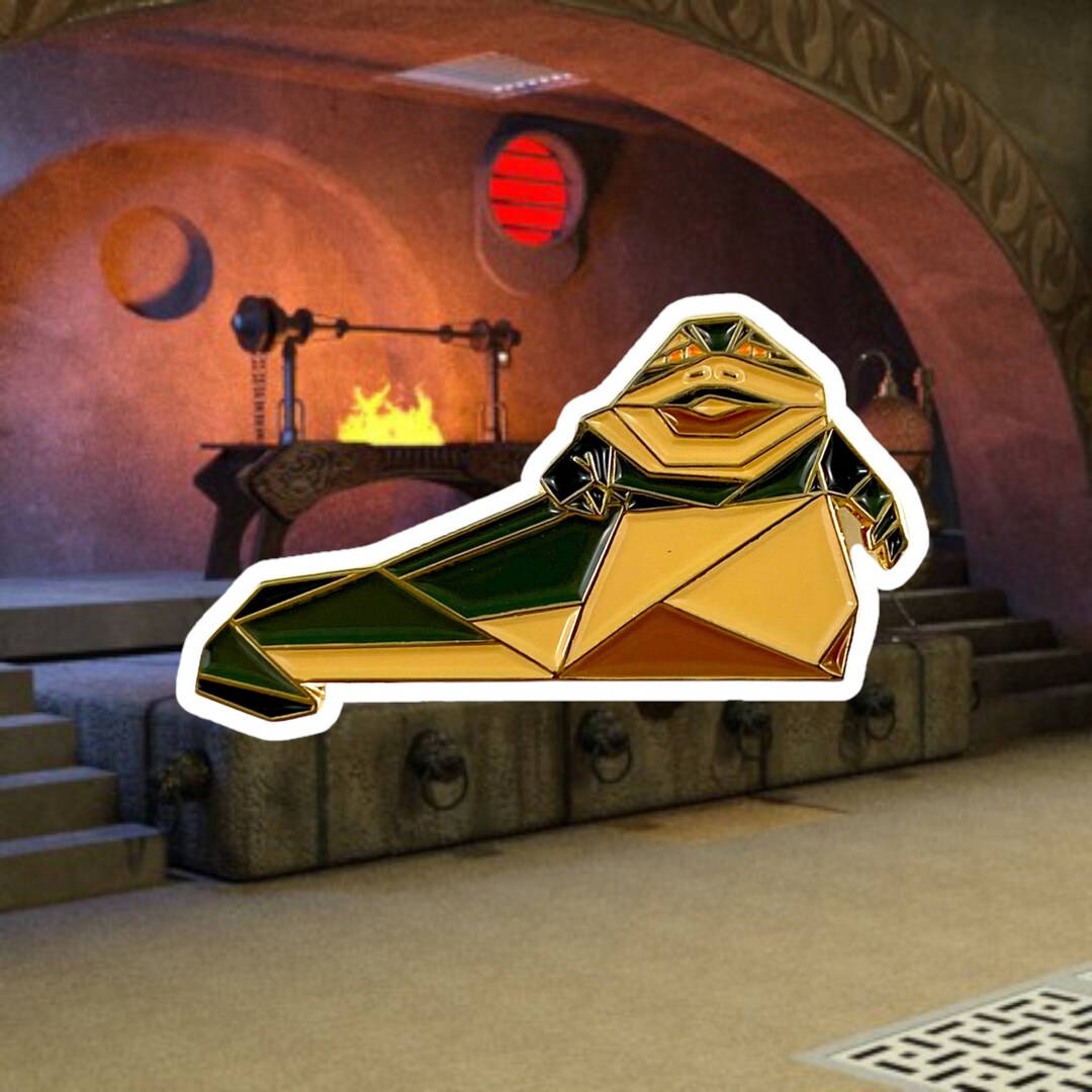 Origami Jabba the Hutt Enamel Pin - Star Wars Gift - Etsy