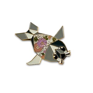 Origami Seal Enamel Pin,seal Enamel Pin,seal Pin,seal Gifts,canadian ...