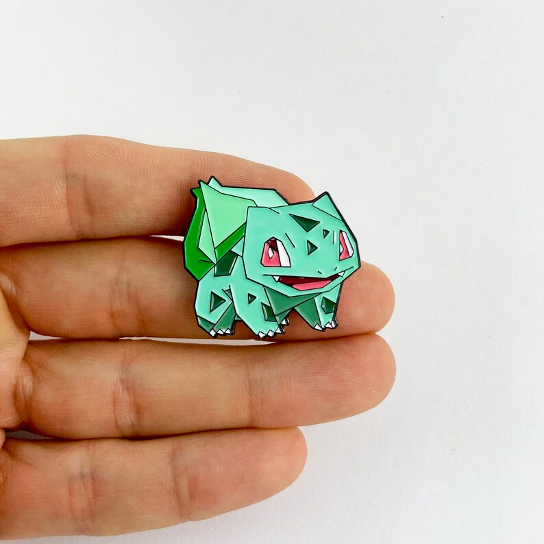Bulbasaur Pinbulbasaur Soft Enamel Pinpokemon Enamel - Etsy