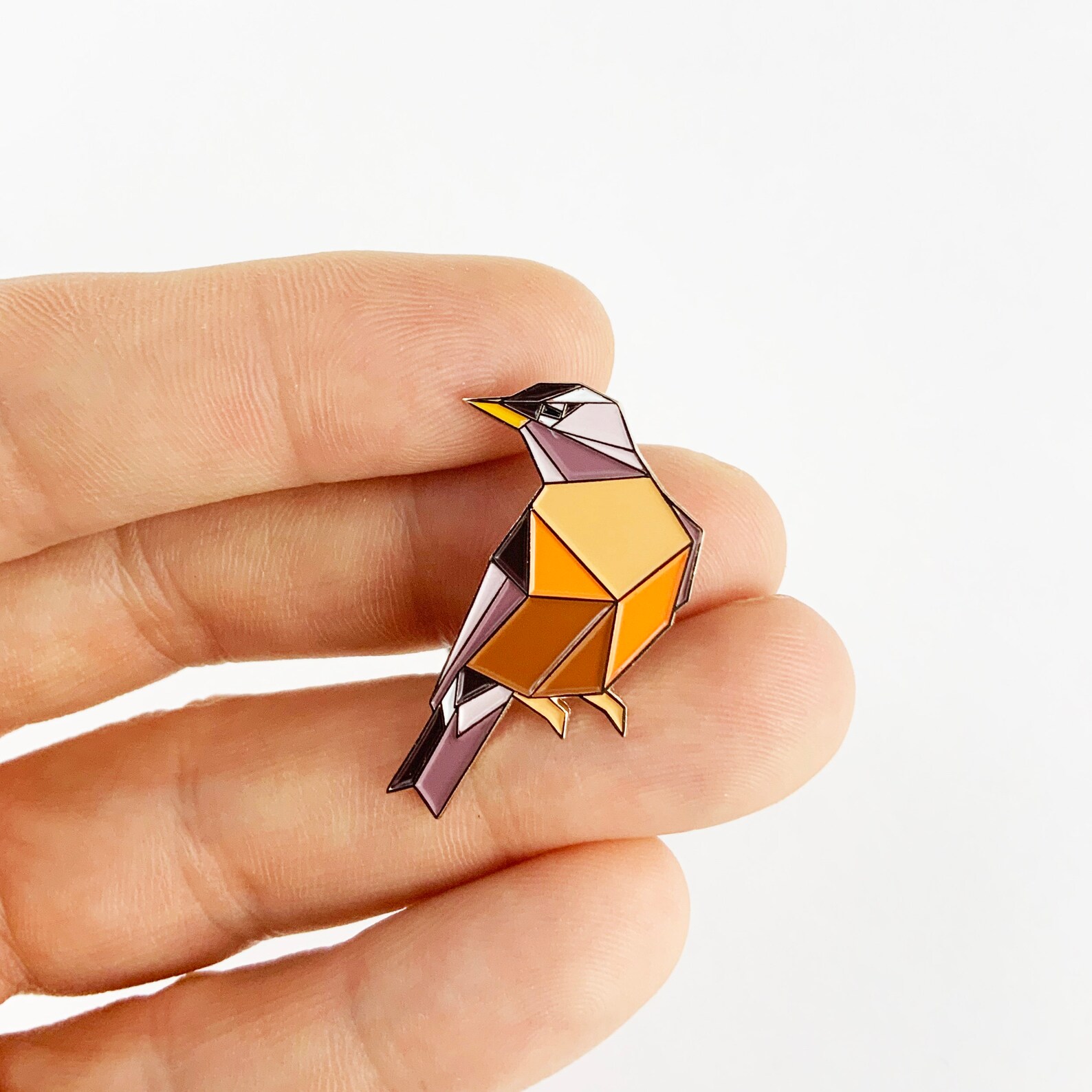 North American Birds Enamel Pin Setbird Enamel Pinchickadee - Etsy Canada