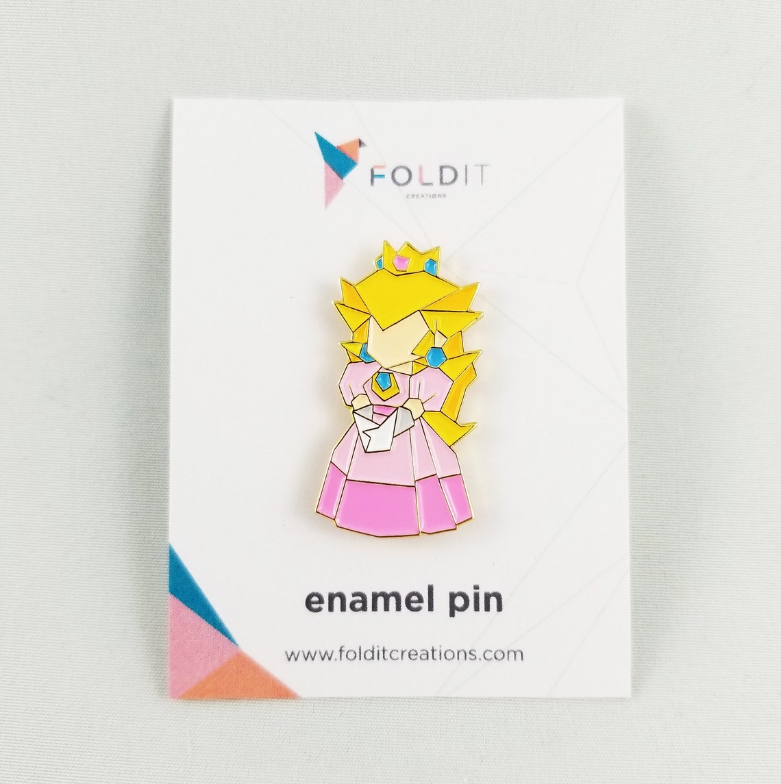 Princess Peach Pinsuper Mario Soft Enamel Pinenamel | Etsy