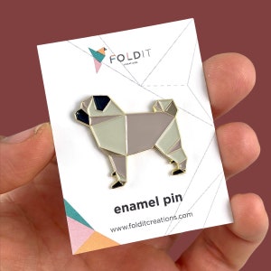 Pug Dog Enamel Pin,enamel Pins,pug Enamel Pin,dog Pin,dog Gift,dog ...