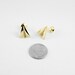 10K Solid Gold Paper Airplane Cufflinks,airplane Cufflinks,anniversary ...