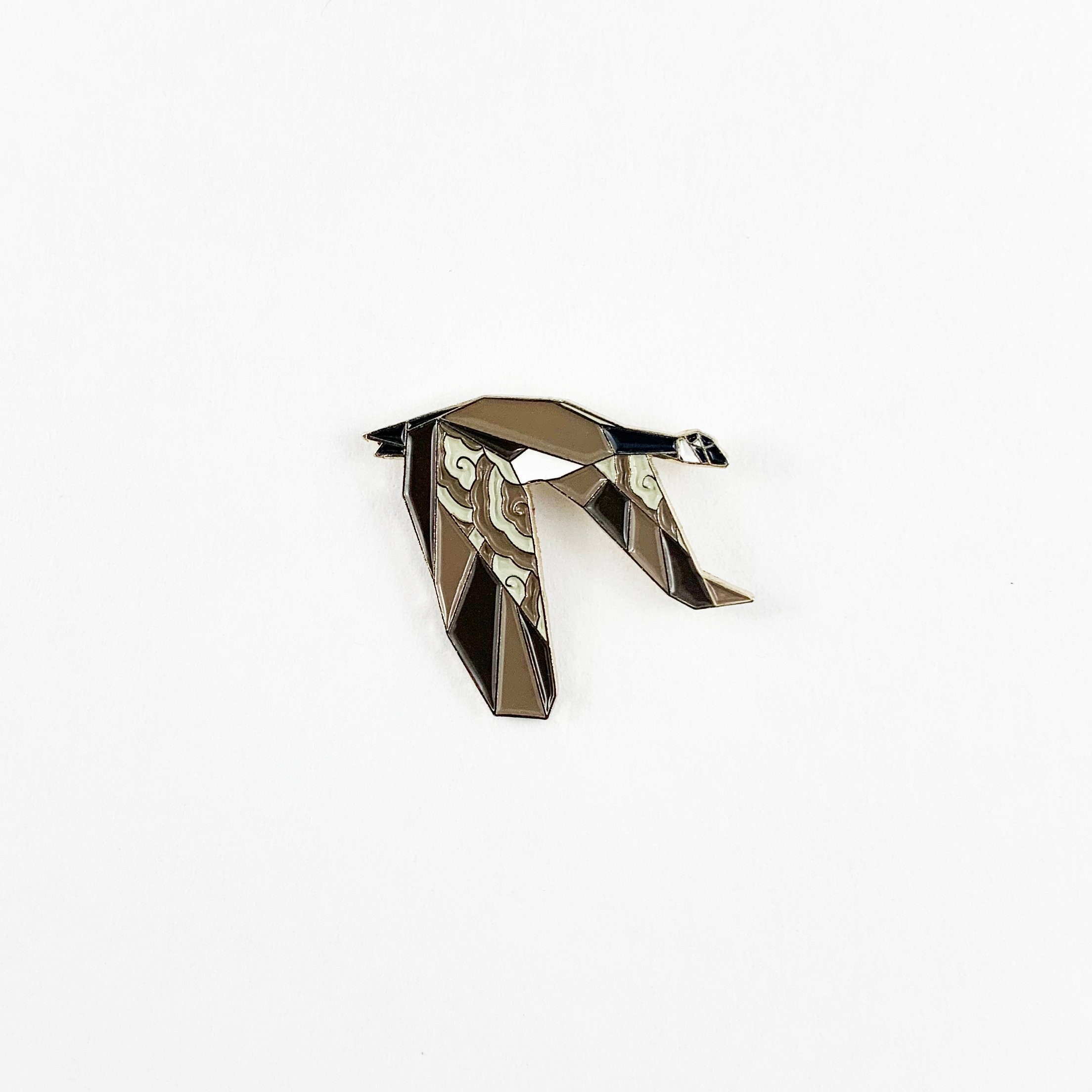 Origami Canada Goose Enamel Pin: Canadian Bird Jewelry - Etsy