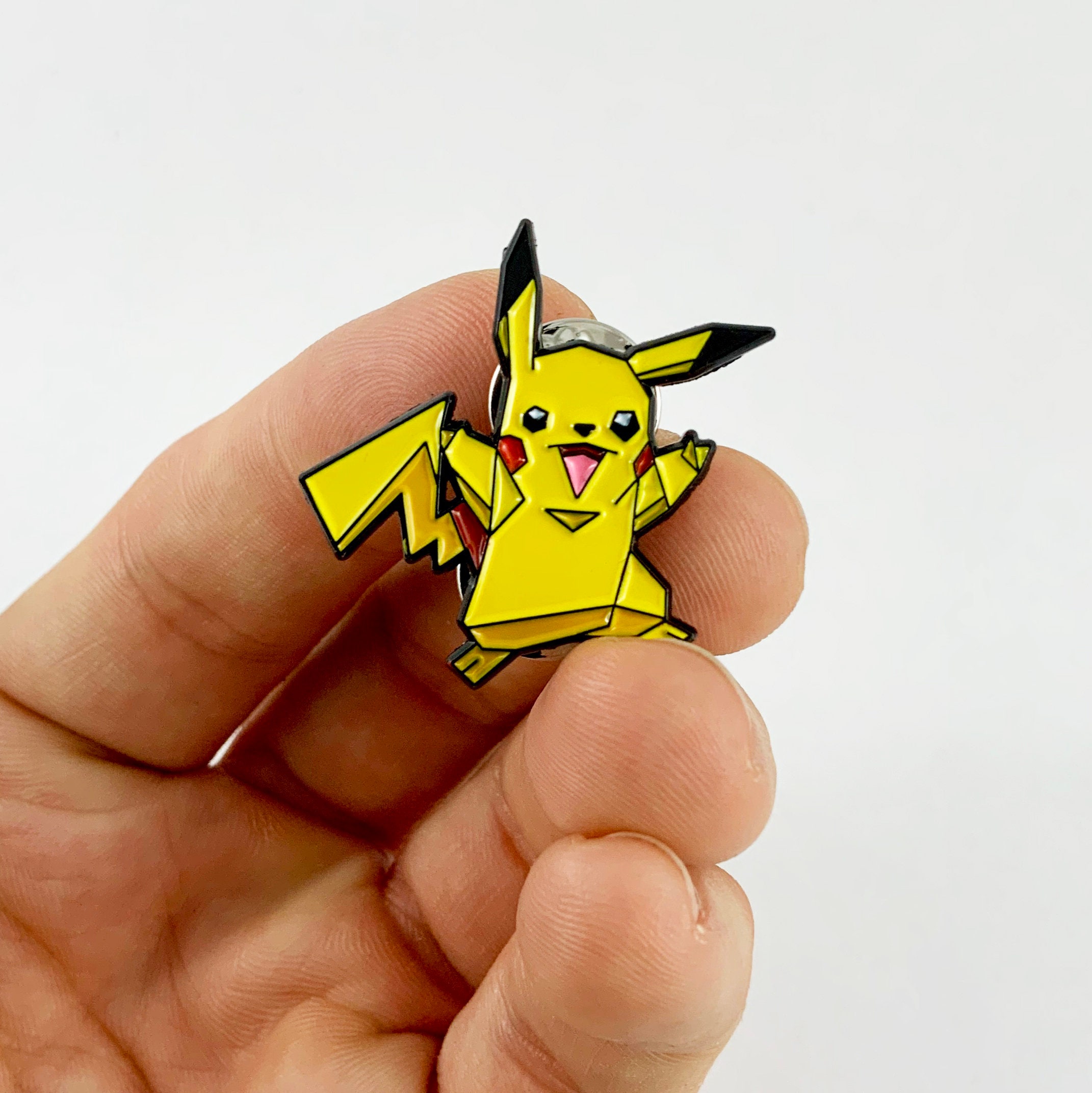 Pikachu Pinpikachu Soft Enamel Pinpokemon Enamel - Etsy
