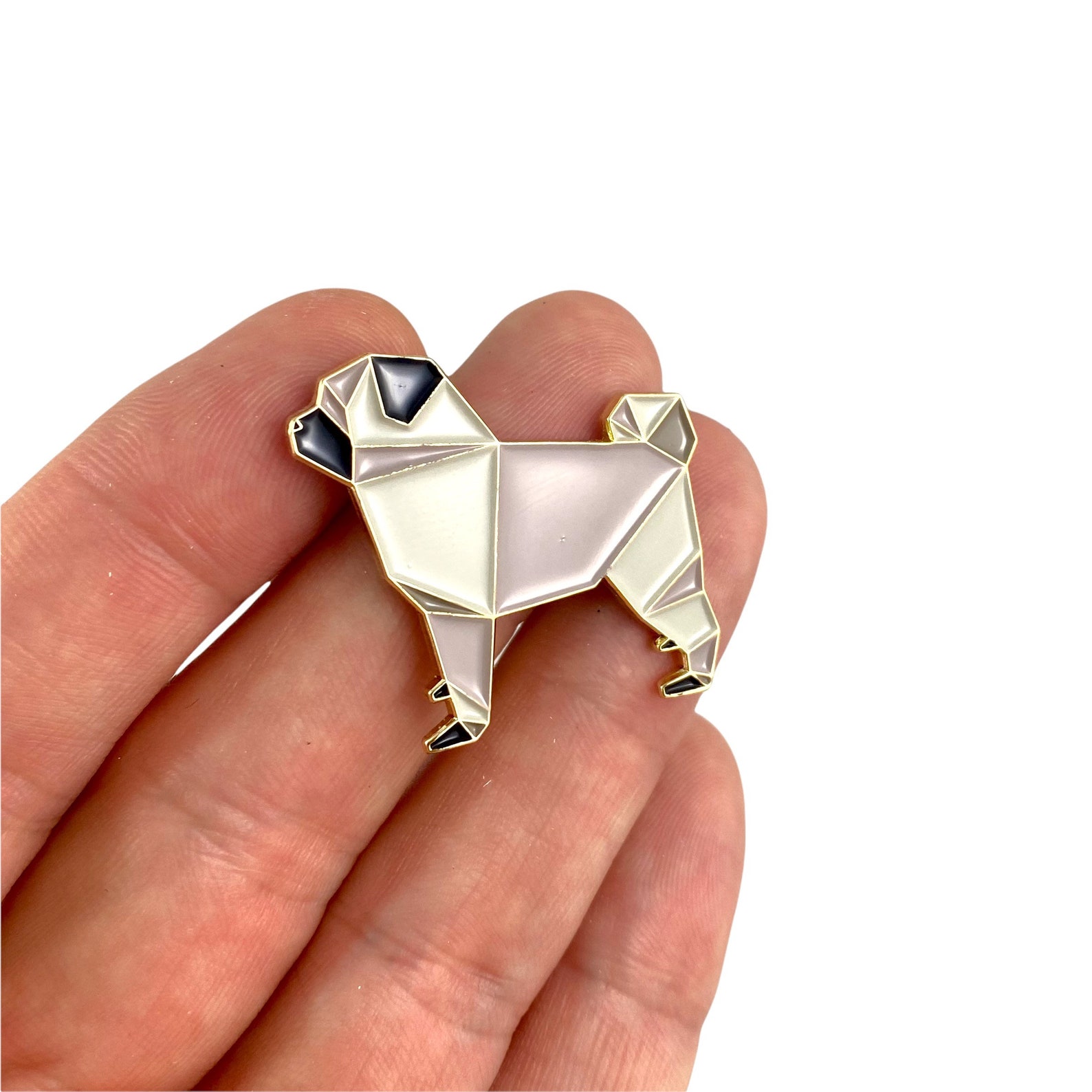Pug Dog Enamel Pinenamel Pinspug Enamel Pindog Pindog - Etsy