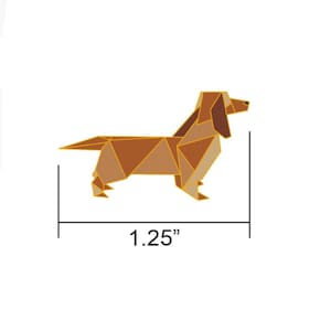 Red Dachshund Enamel Pin,dachshund Pin,dachshund Gifts,dog Pin,dog Gift ...