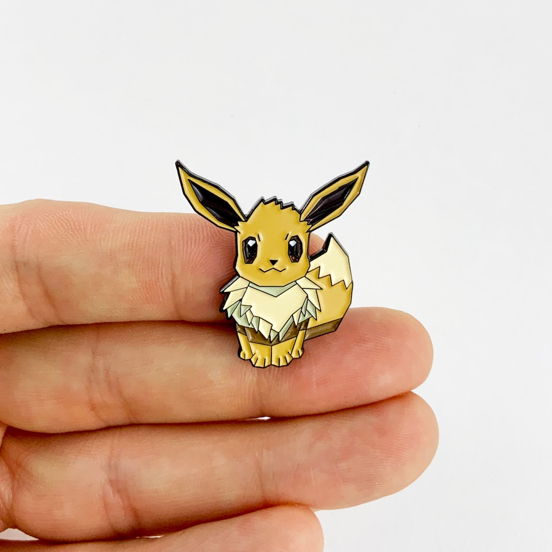 Eevee Pin,eevee Soft Enamel Pin,pokemon Enamel Pin,pokemon,pokemon Pin ...