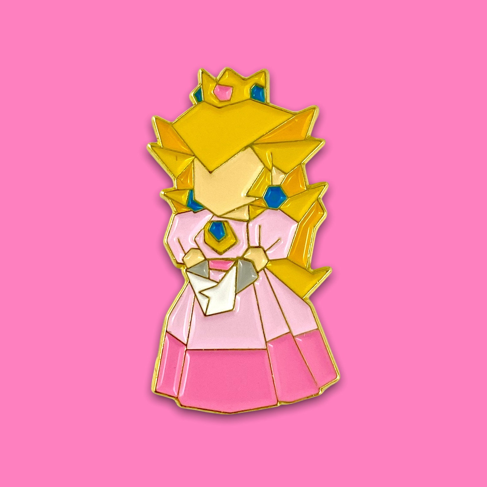 Princess Peach Pinsuper Mario Soft Enamel Pinenamel - Etsy