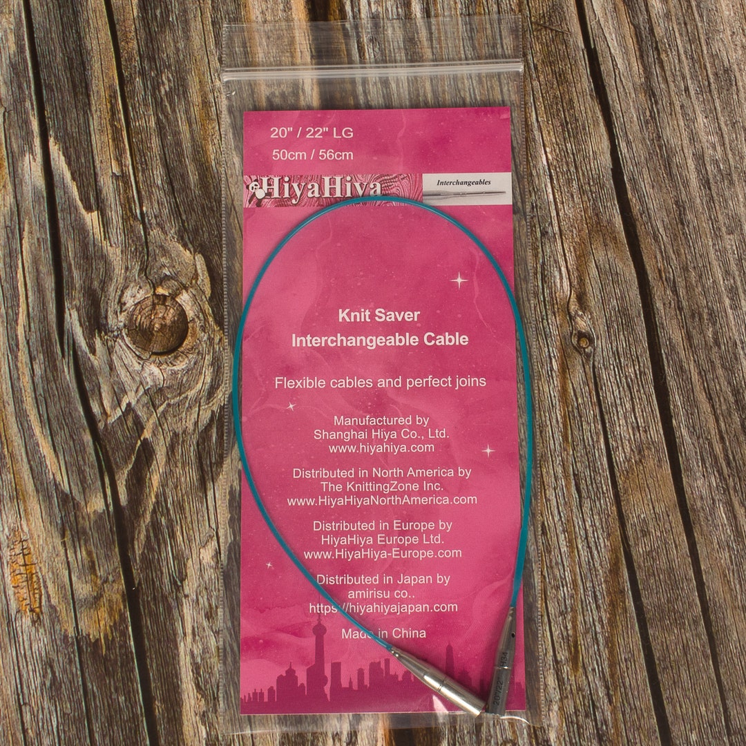 Hiyahiya Interchangable Cable 20 Inch Large Knitting Cable Connector ...