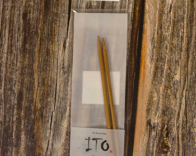 ITO Interchangable Needles bamboo 5 Inch 3.3mm (small M1.8) Knitting ...