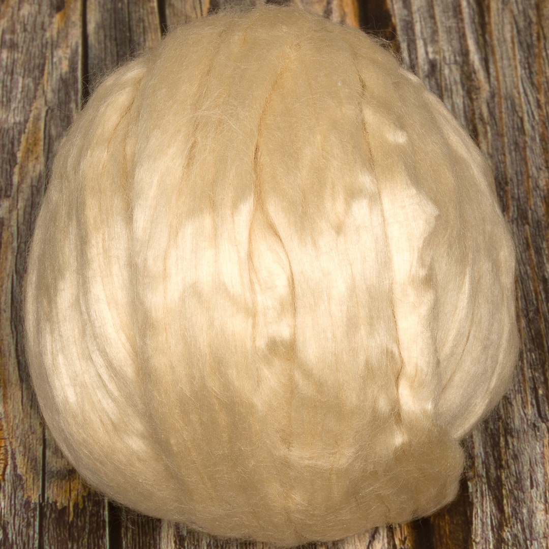 Seacell Top (natural Colour) 100g Seaweed Roving Spinning Fibre ...