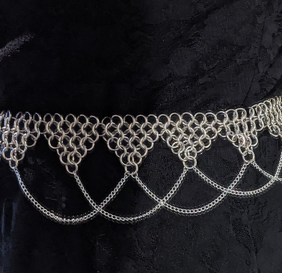 Chainmaille Belly Dancer Belt (any Size) - Etsy