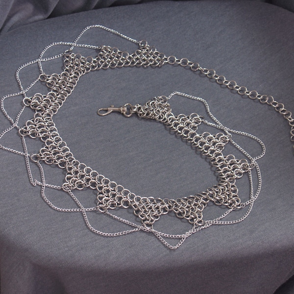 Chain Mail Belt - Etsy
