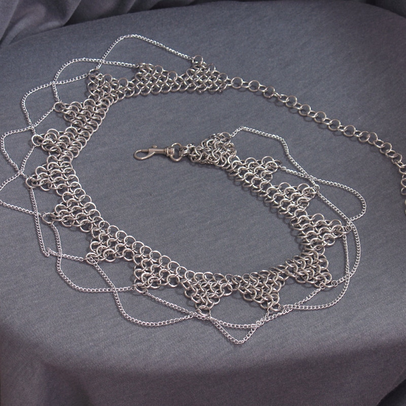 Chainmail Belt - Etsy