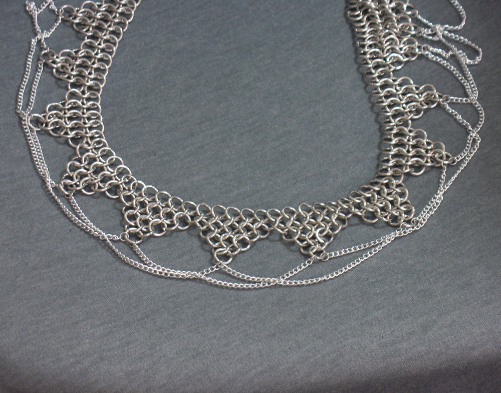 Chainmaille Belly Dancer Belt (any Size) - Etsy
