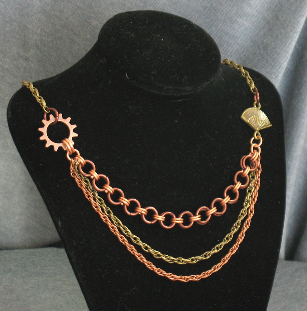 Clockwork Lady Chain Necklace - Etsy