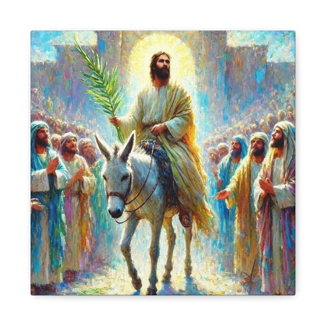 Jesus' Triumphal Entry Into Jerusalem | Palm Sunday | Matthew 21:1-11 ...