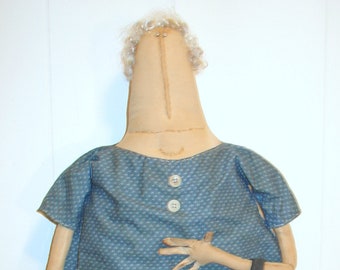 Bickey Brown an Extreme Primitive Doll Pattern From Raven's Haven - Etsy