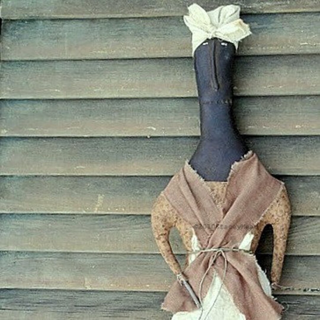 Bickey Brown an Extreme Primitive Doll Pattern From Raven's Haven - Etsy