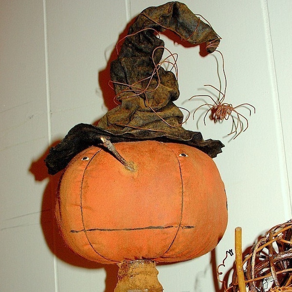 Primitive Pumpkin Pattern - Etsy