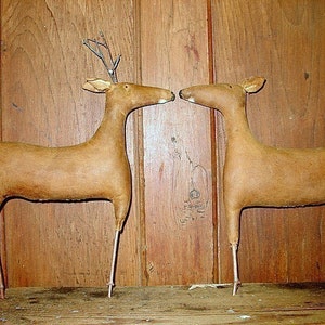 Adirondack Deer, A Primitive *PATTERN* by Raven's Haven - Etsy