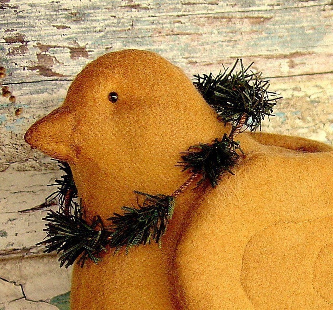 Lauren, A Primitive Folk Art Dove *PATTERN* - Etsy