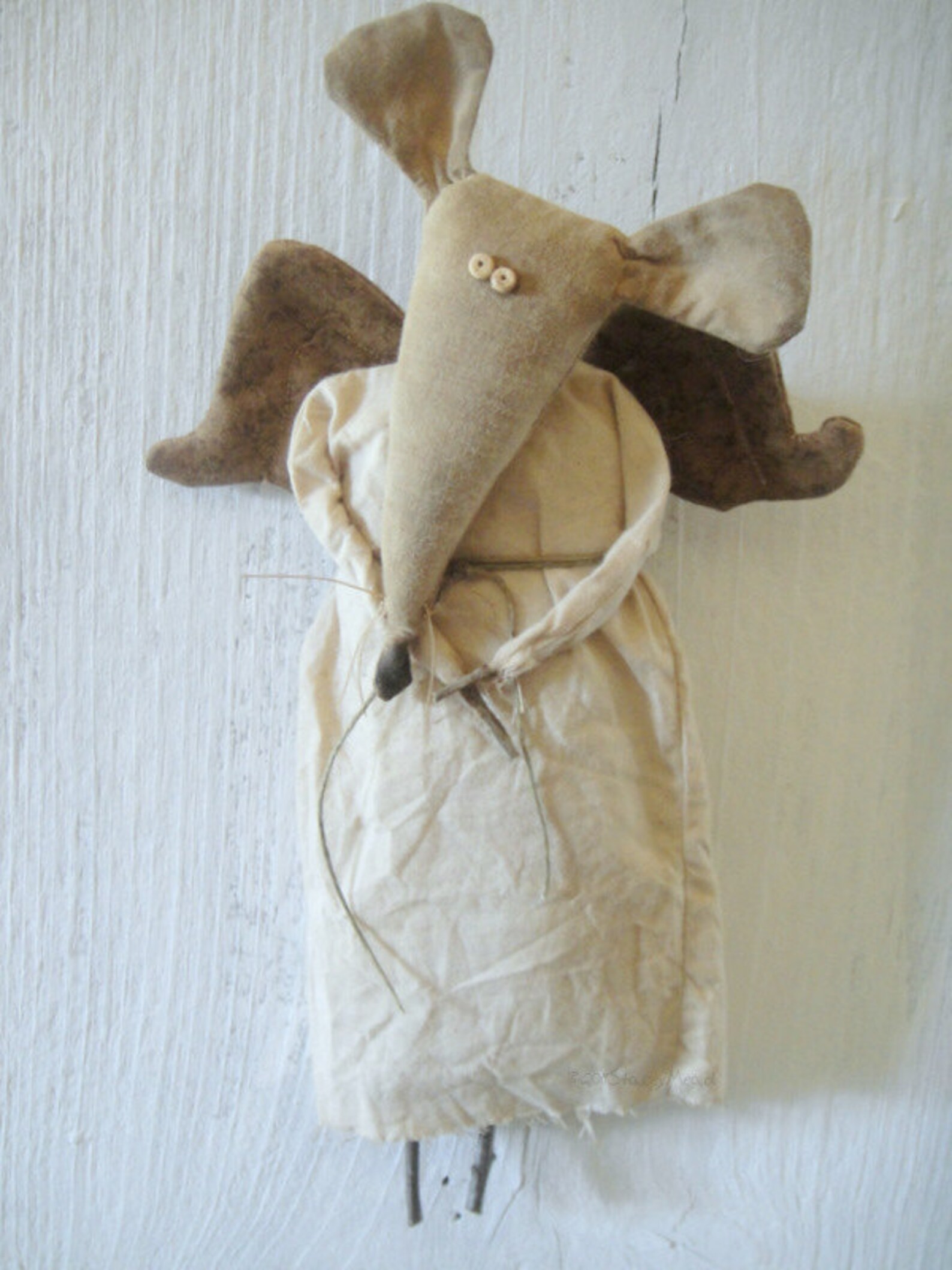 Angelique A Primitive Mouse Pattern From Raven's Haven - Etsy