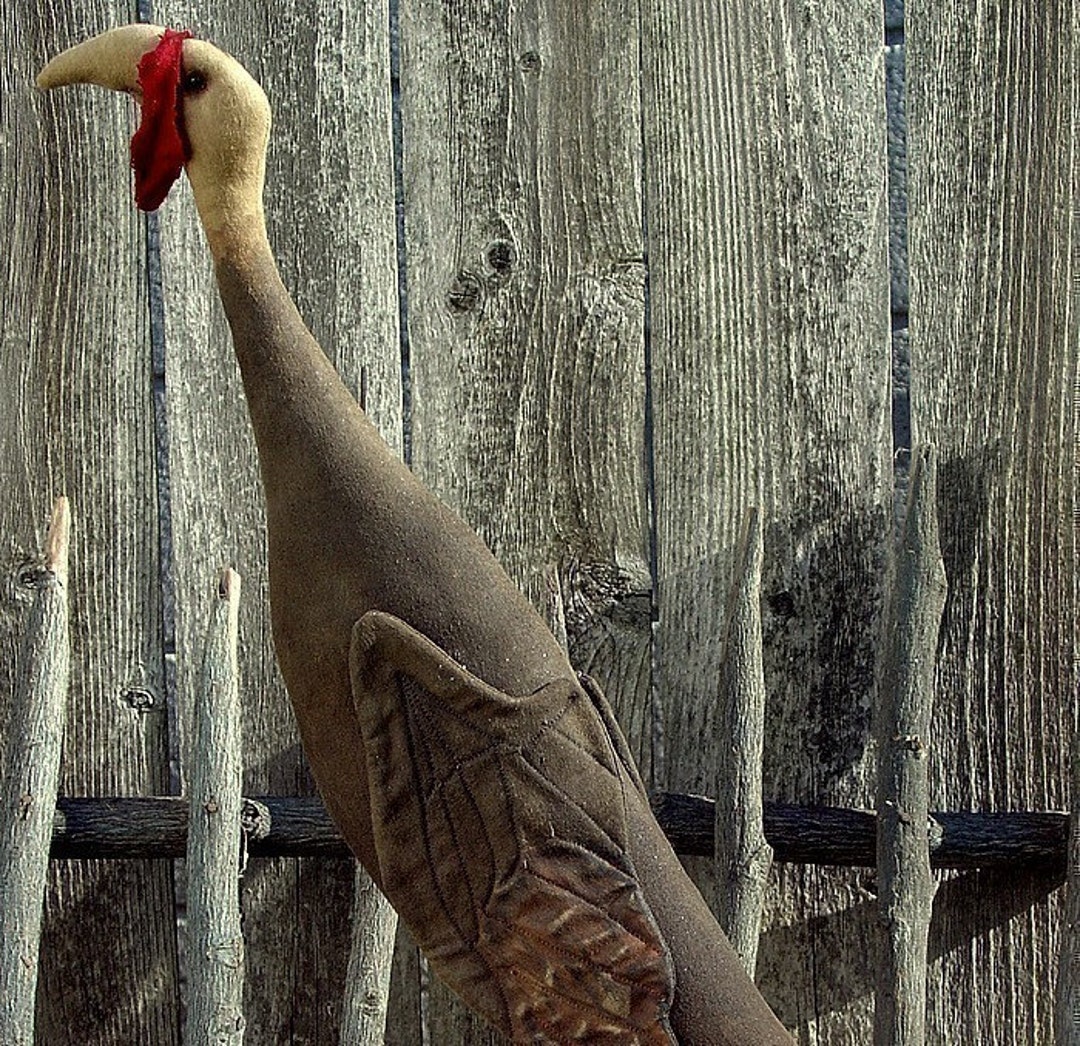 Jake the Turkey, an Extreme Primitive Folkart *PATTERN* - Etsy