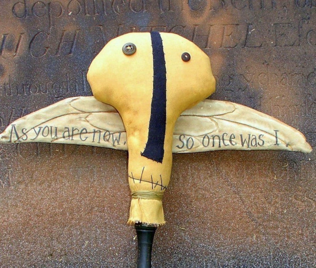 Remember Me, A Primitive Skeleton *PATTERN* From Raven's Haven - Etsy