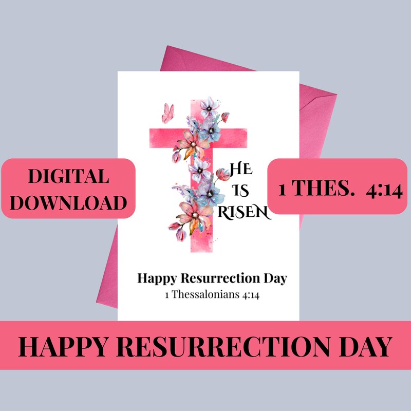 Happy Resurrection Day Cards - Etsy