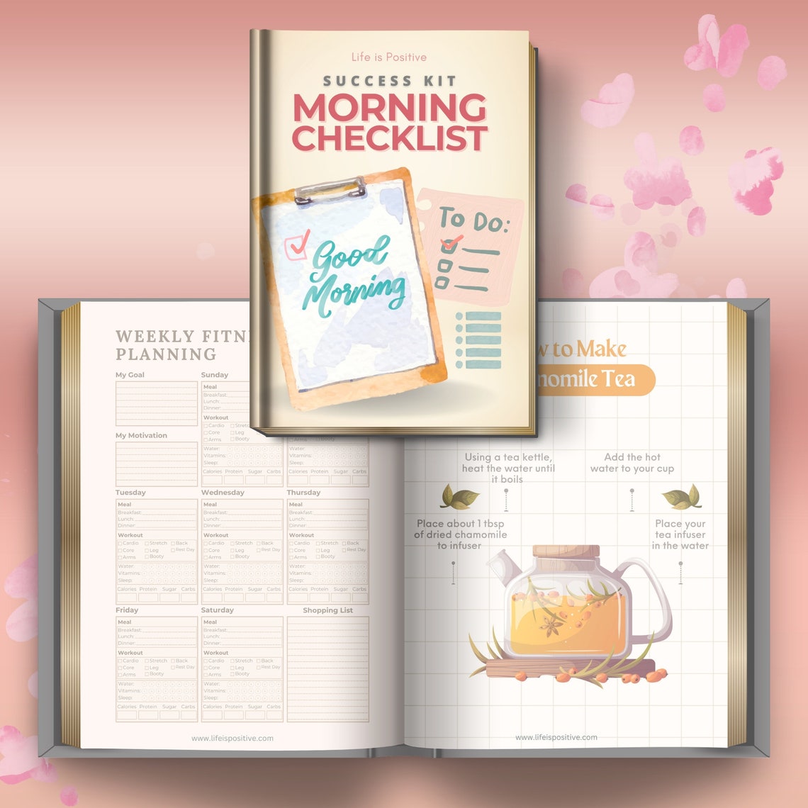 Morning Checklist Printable | Daily Planner | Morning Routine ...