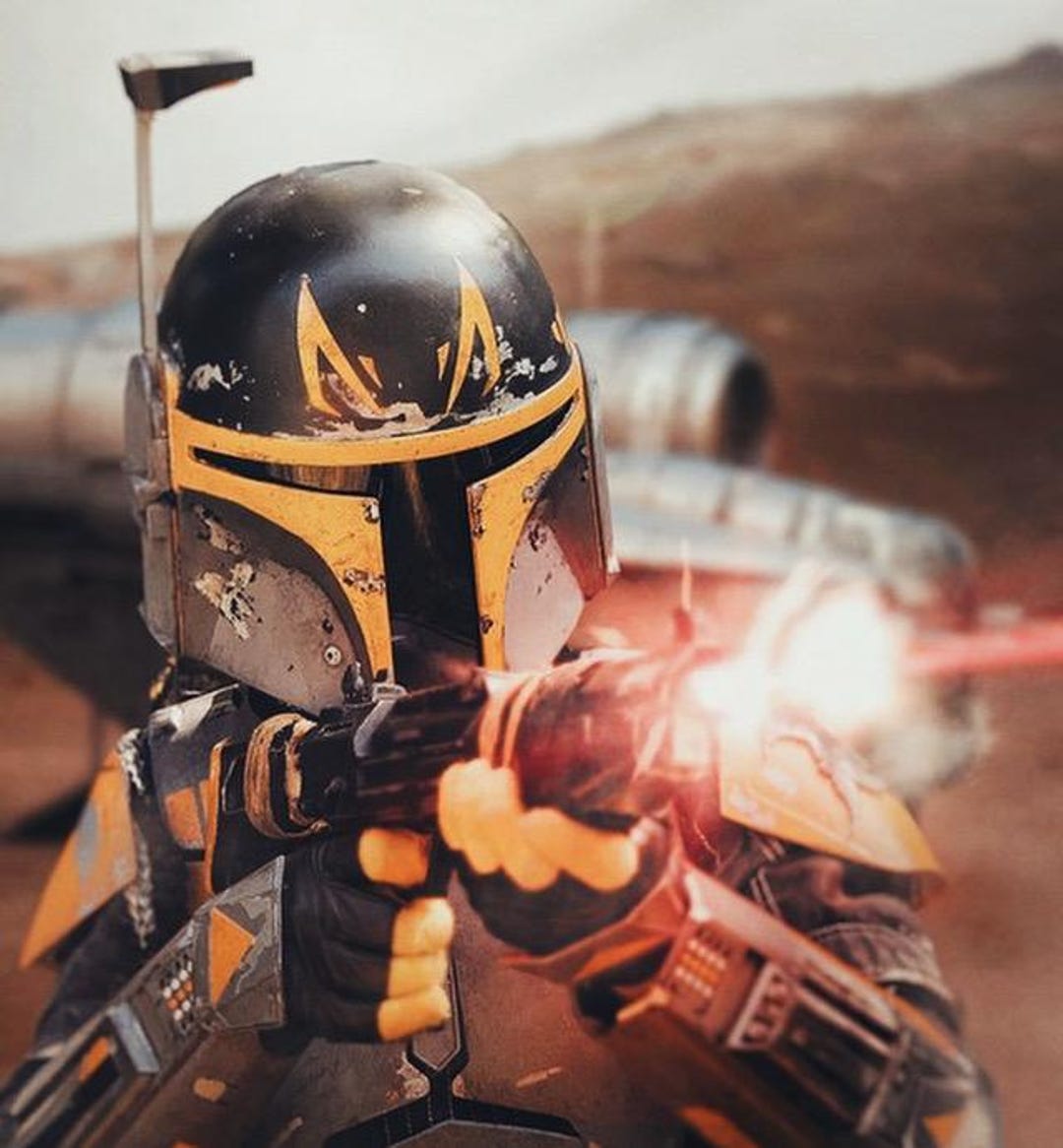 Din Djarin Armorcustom Painted Armor Star Wars Inspired Cosplay Armor ...