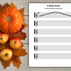 Printable Music Scale Practice Sheet Music Teacher Resources for Music ...