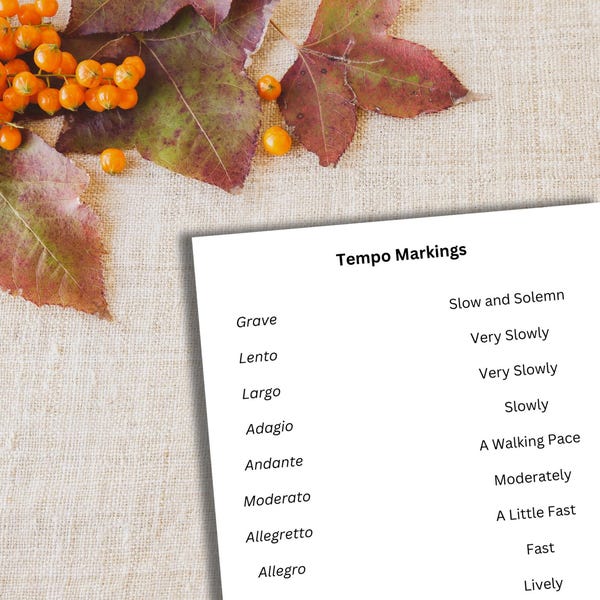 Printable Quiz on Notes for Music Students Resources for Teachers ...