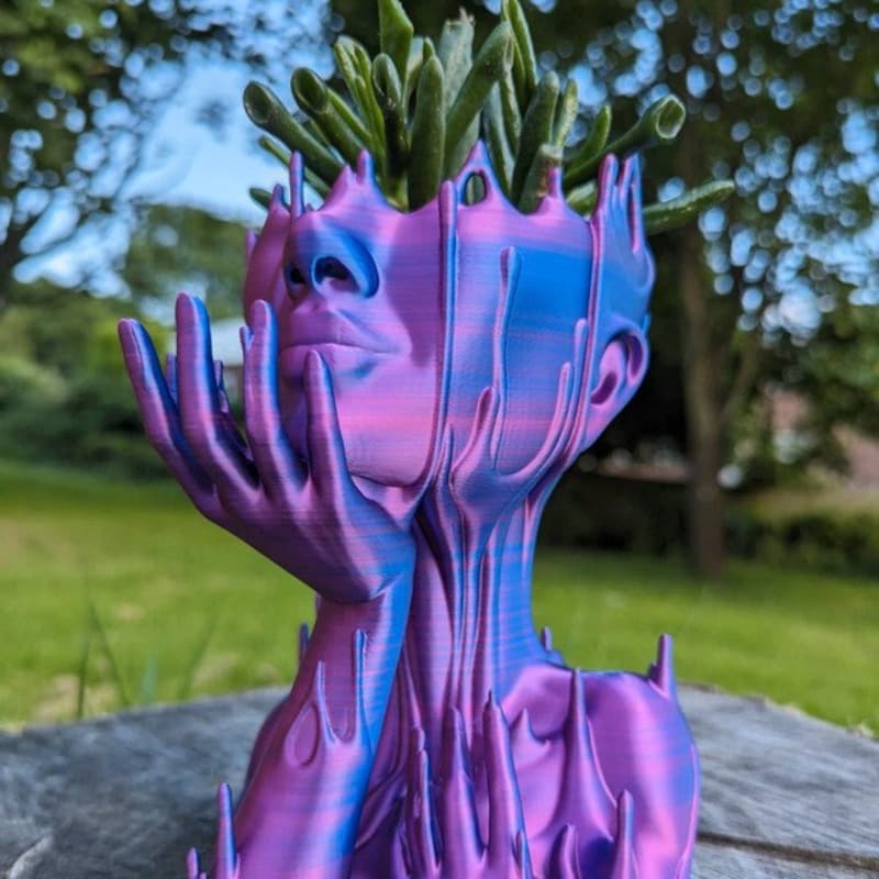 Planter Girl Vase - Etsy UK