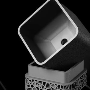 Modern 3D Printed Plant Pot – Minimalist Geometric Planter With ...