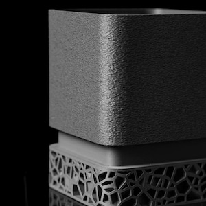 Modern 3D Printed Plant Pot – Minimalist Geometric Planter With ...