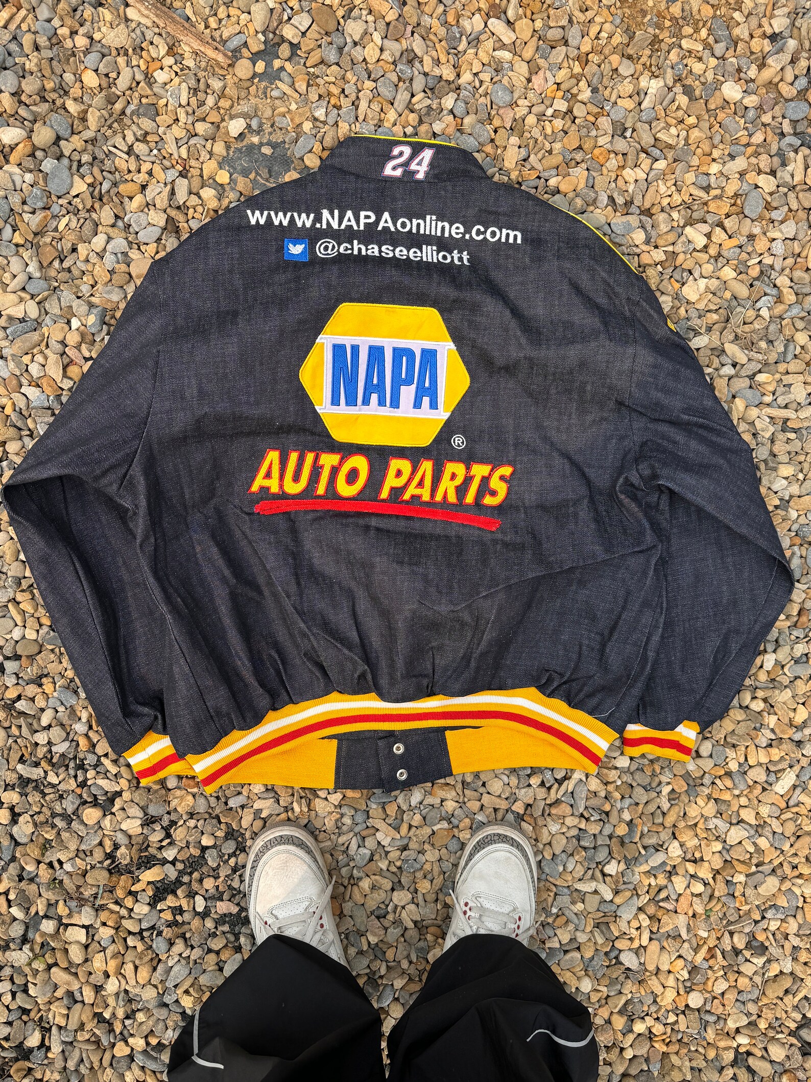 Vintage Style NAPA Racing Team Nascar Embroidery Jacket Large - Etsy