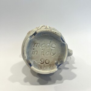 Vintage Italian Cherub Porcelain Pitcher | 3D Angel Design, Gold Trim ...