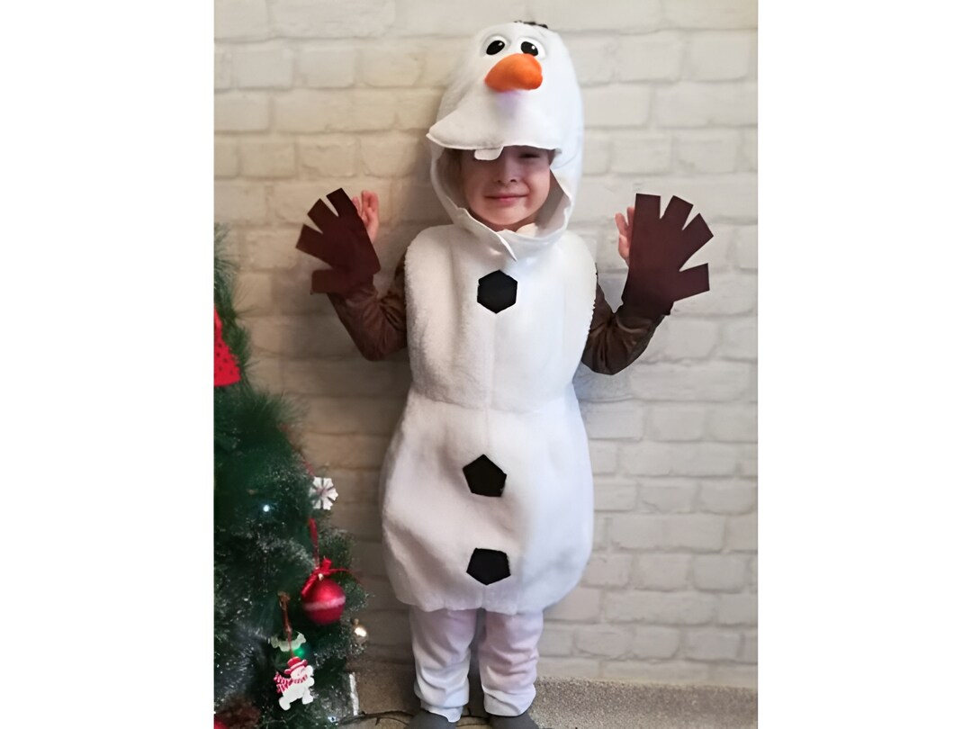 Olaf Cosplay Costume, Frozen Deluxe Toddler Bodysuit, Christmas ...