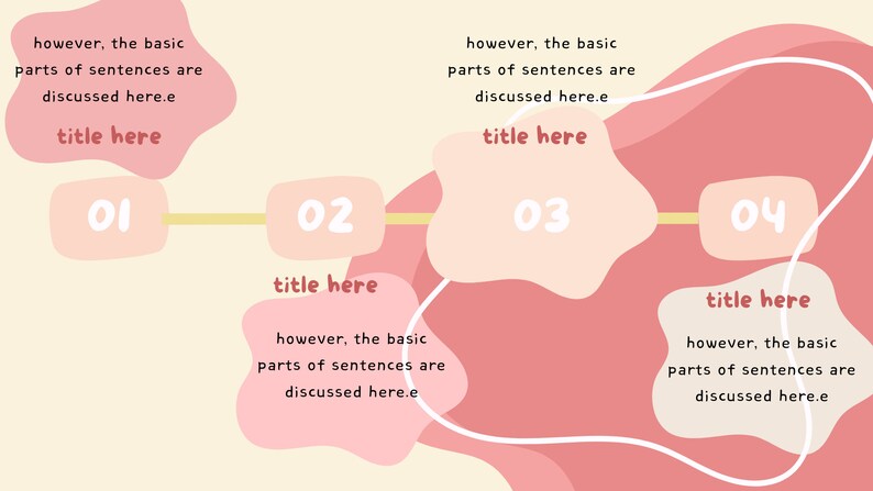 Cute Soft Pink Powerpoint Template, Kawai Design Canva Slides, Simple ...